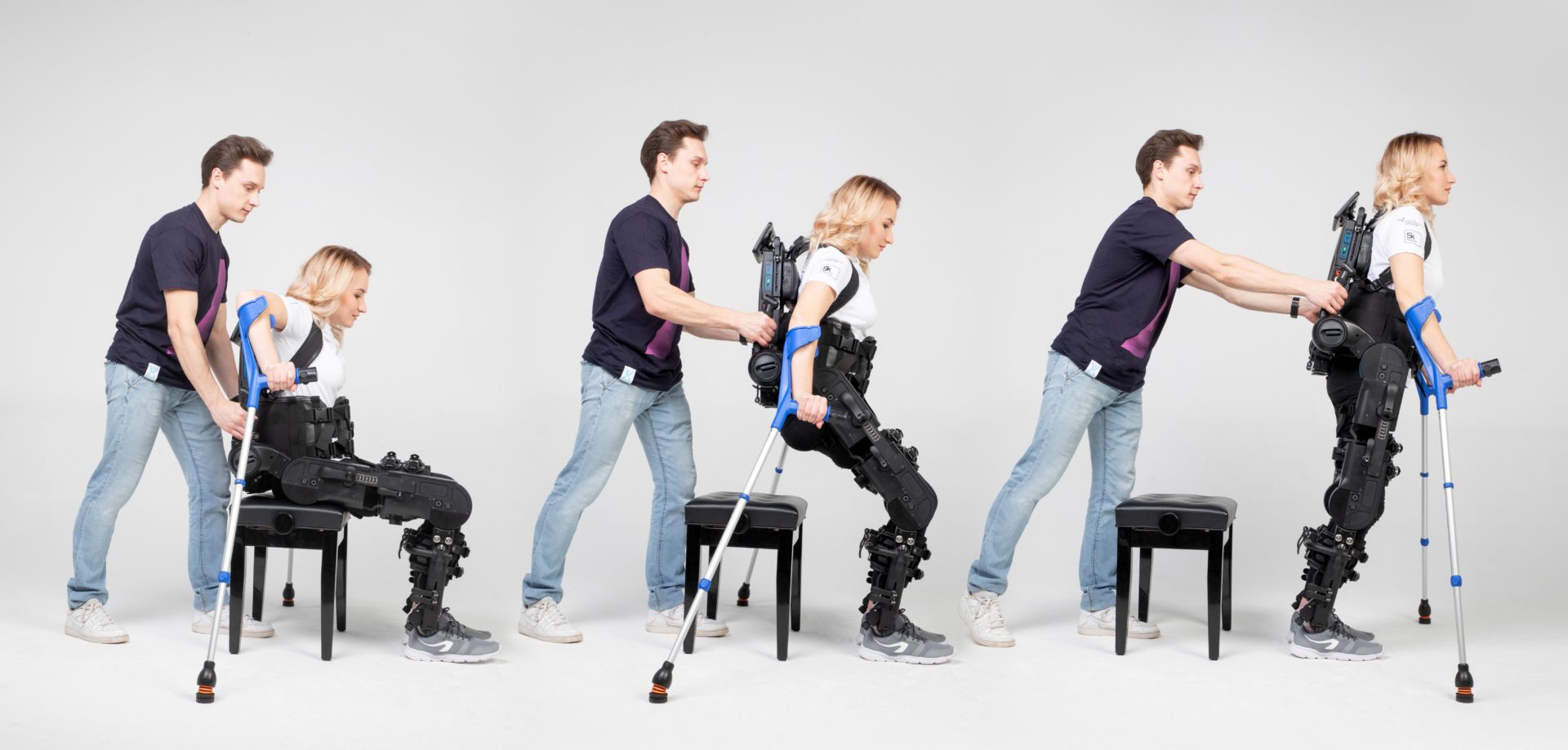 Anwendung des medizinischen Exoskeletten – ExoEdu